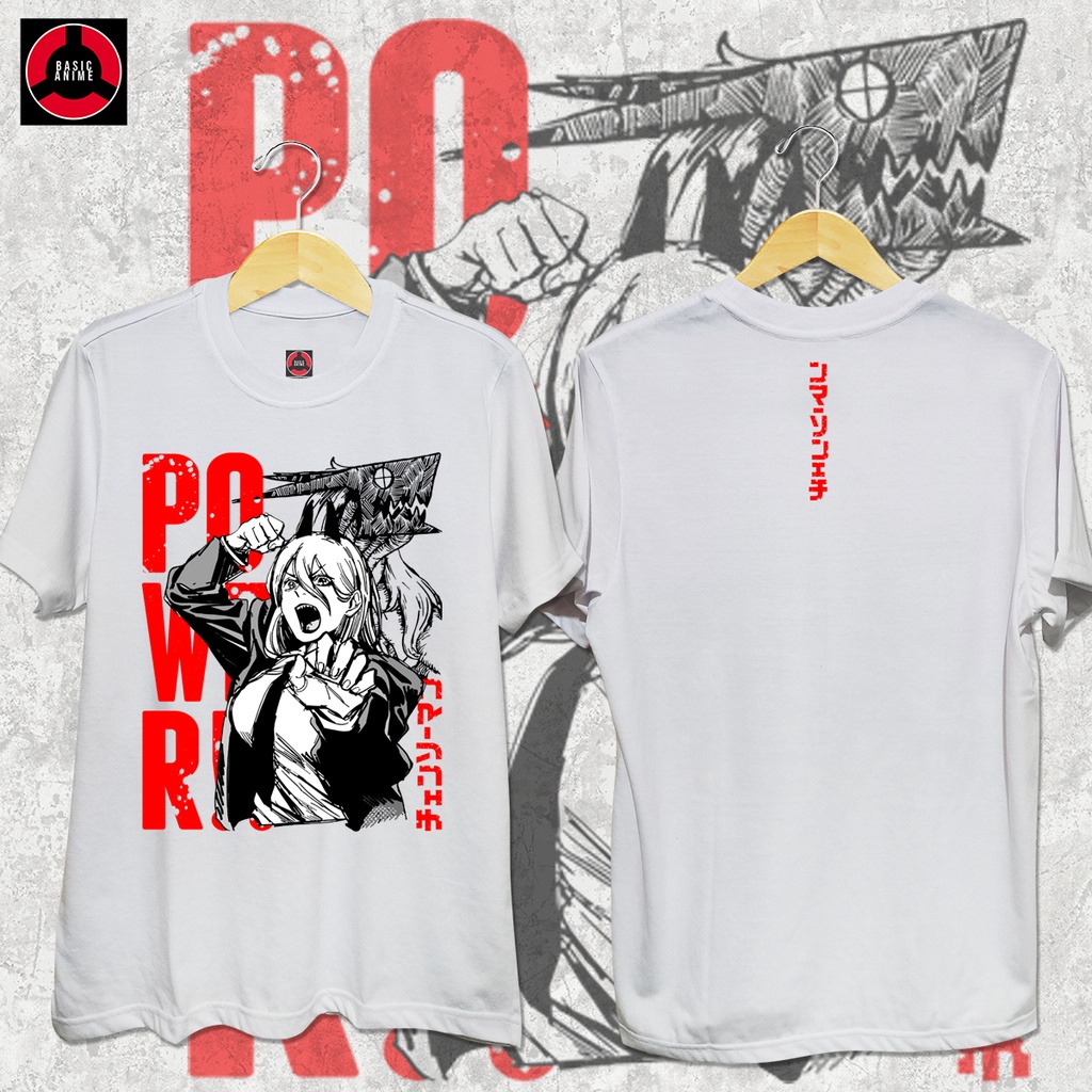 Chainsaw Man - Power (Blood Fiend) Anime Shirt | Shopee Philippines