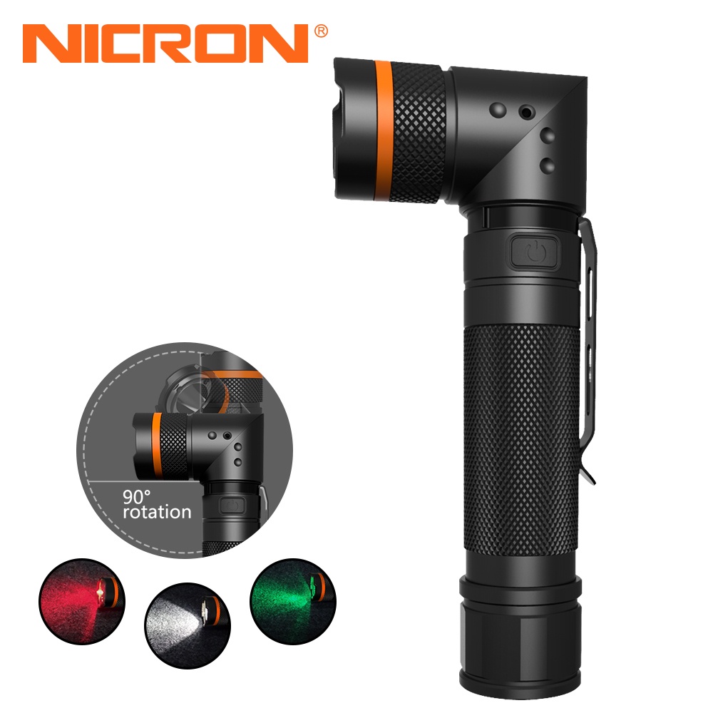 Nicron Flashlight Exb701 Portable 90 Degree Rotable Explosion Proof ...