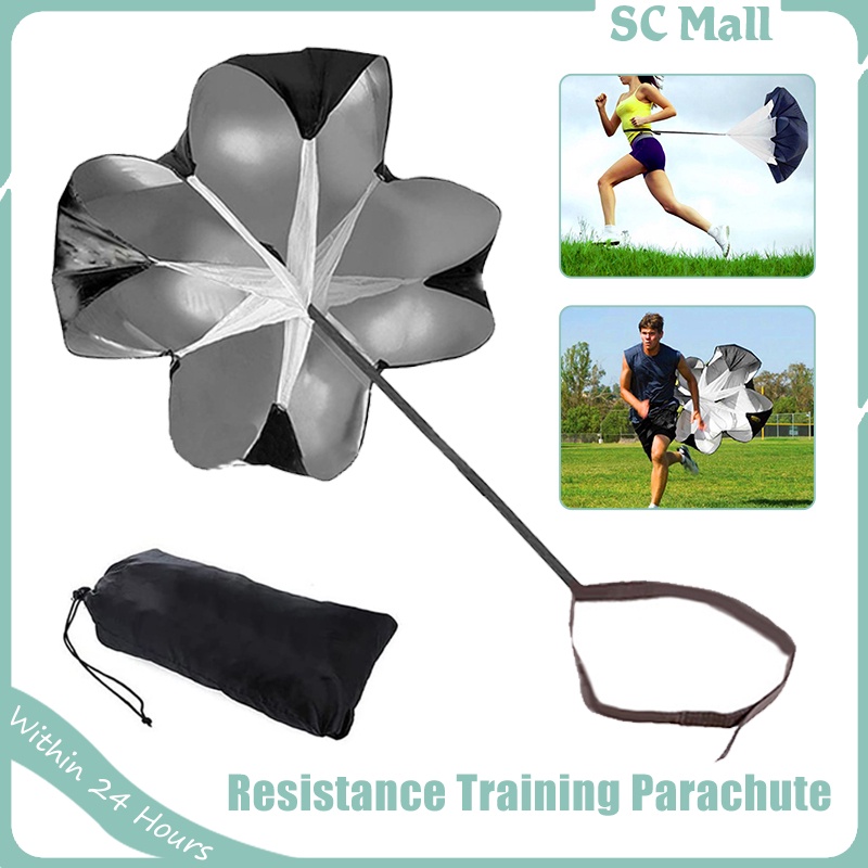 Running Speed Chute Resistance Parachute for Running Speed Training and ...