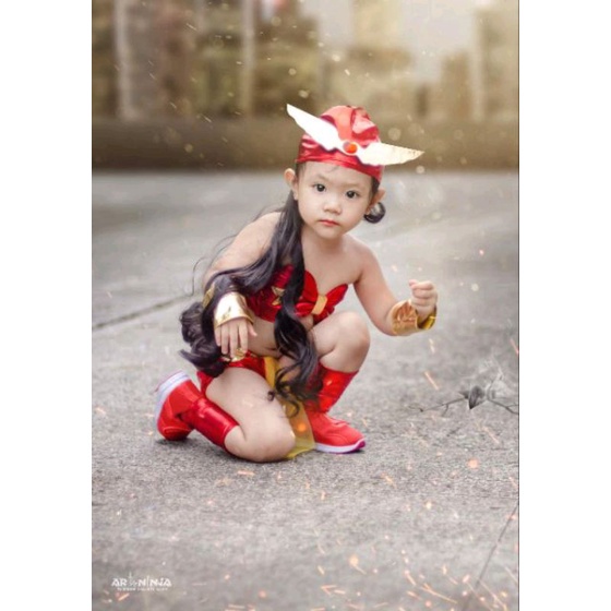 COD Darna Birthday Halloween Costume for Baby Girl | Shopee Philippines