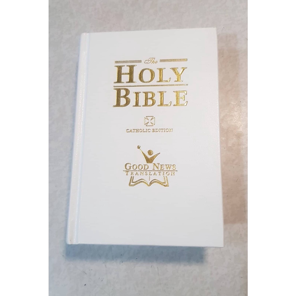 The Holy Bible Gnt Catholic Edition Wedding Bible Hardbound Cover