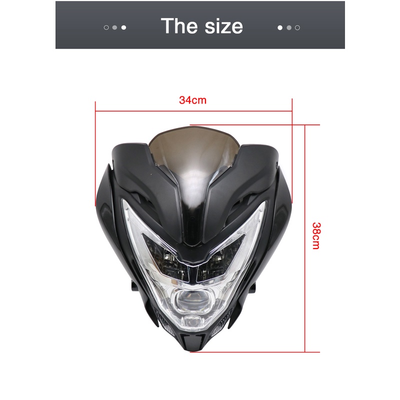 BAJAJ Pulsar 200NS Led Front Headlight Headlamp | Shopee Philippines