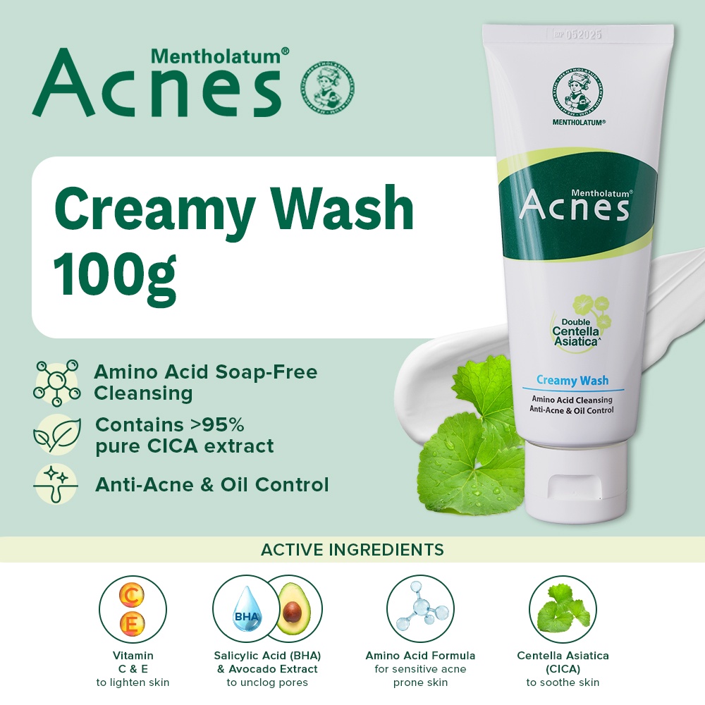 Acnes Creamy Wash 100g | Shopee Philippines