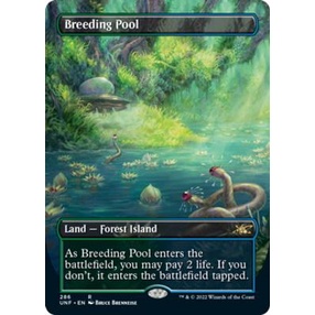 Breeding Pool Rare Unfinity Magic the Gathering MTG Trading Card Game ...
