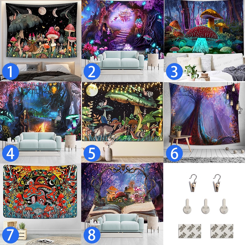 High Quality hanging tapestry Wall Hanging Tapestry With Free Tool For ...