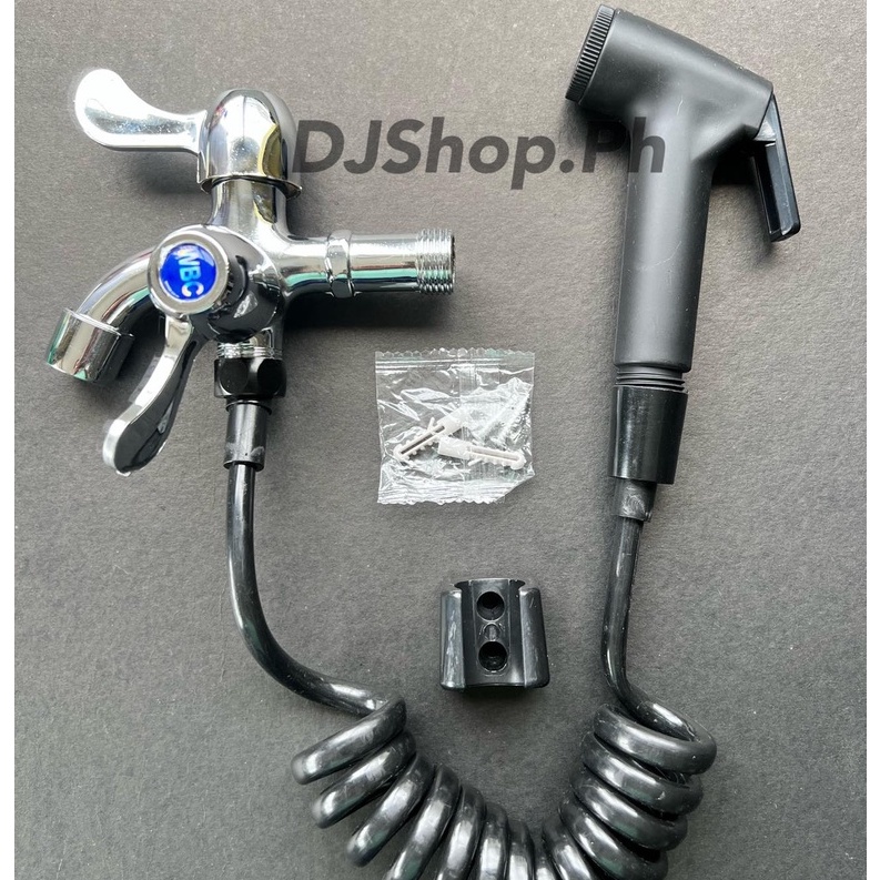 Bidet handle Black toilet spayer set Faucet | Shopee Philippines
