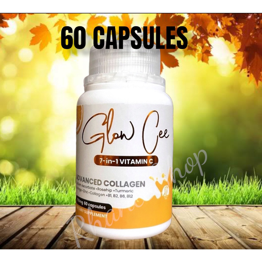 Glow Cee Advanced Collagen for Hair, Skin, and Nails 7in1 Vitamin C ...