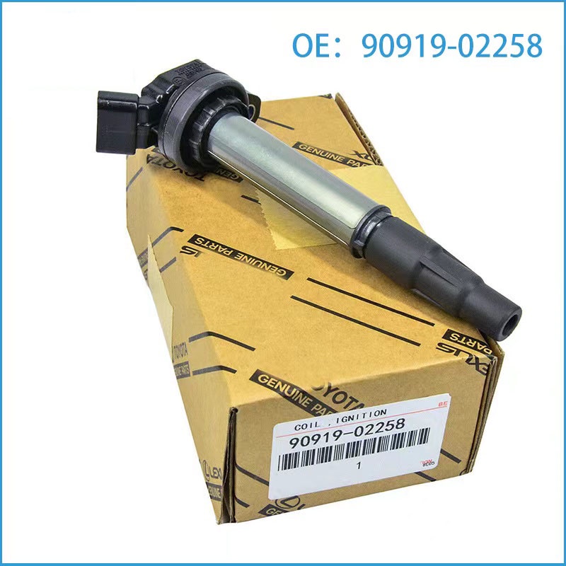 Original Authentic DENSO 90919-02258 Ignition Coil Coul High Voltage ...