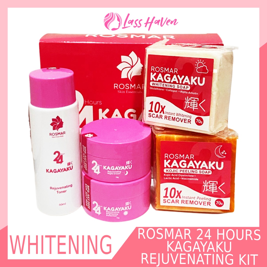 ROSMAR 24 Hours Kagayaku Rejuvenating Set | Shopee Philippines