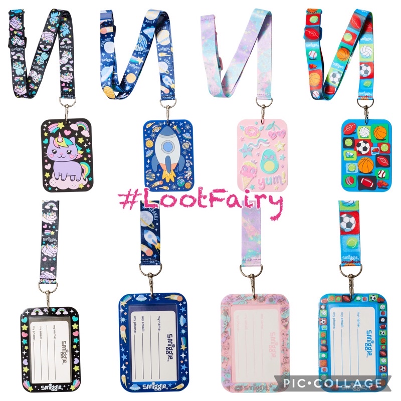 SMIGGLE SKY HI ID BUS PASS LANYARD | Shopee Philippines