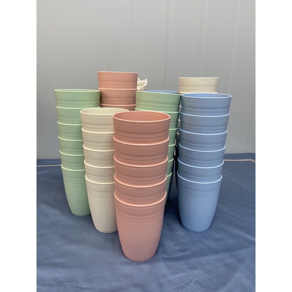 LHK 6pcs/12pcs (10x7.5cm) Korean style plastic baso/cup good qulity ...