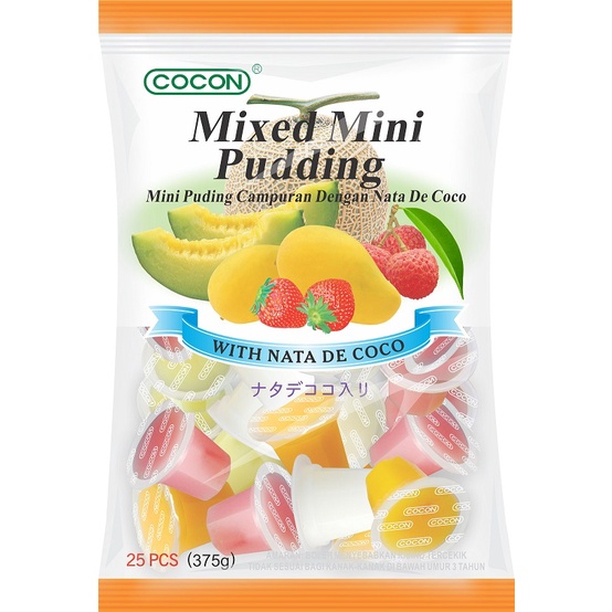 Cocon Mixed Mini Nata De Coco 15g | Shopee Philippines