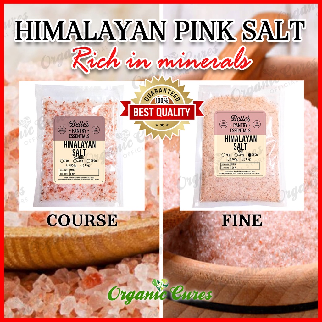 Fresh Stock! Pink Himalayan Salt Fine/ Coarse for Grinders & Salt Mill ...