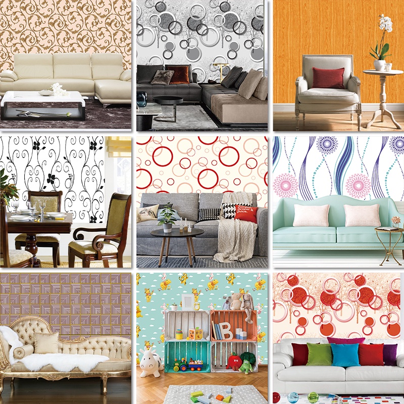 wallpaper bricks sticker PVC waterproof Adhesive wall paper 10meters ...