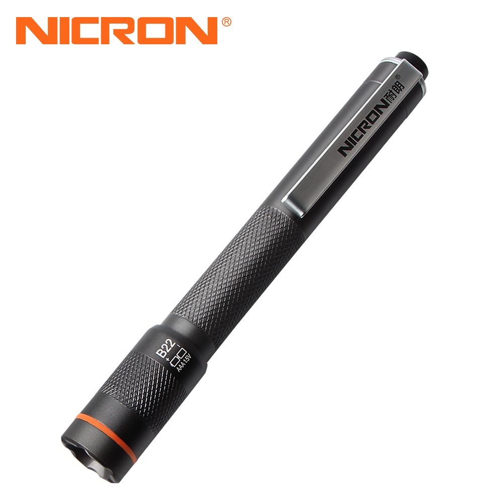 Nicron Led Flashlight B22 120 Lumens Brightness 61 Meters Beam Distance ...