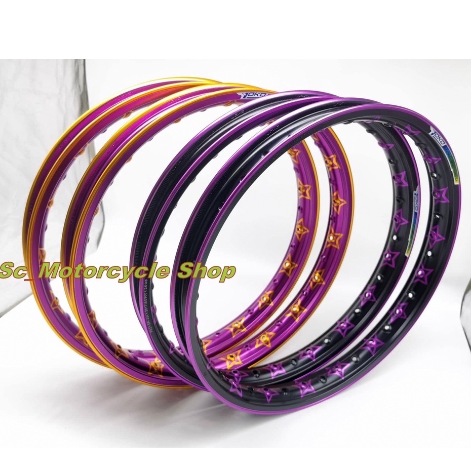 Yoko Rim Ringo Star Pair (1.40x17x2) Front and Rear Made In Thailand ...