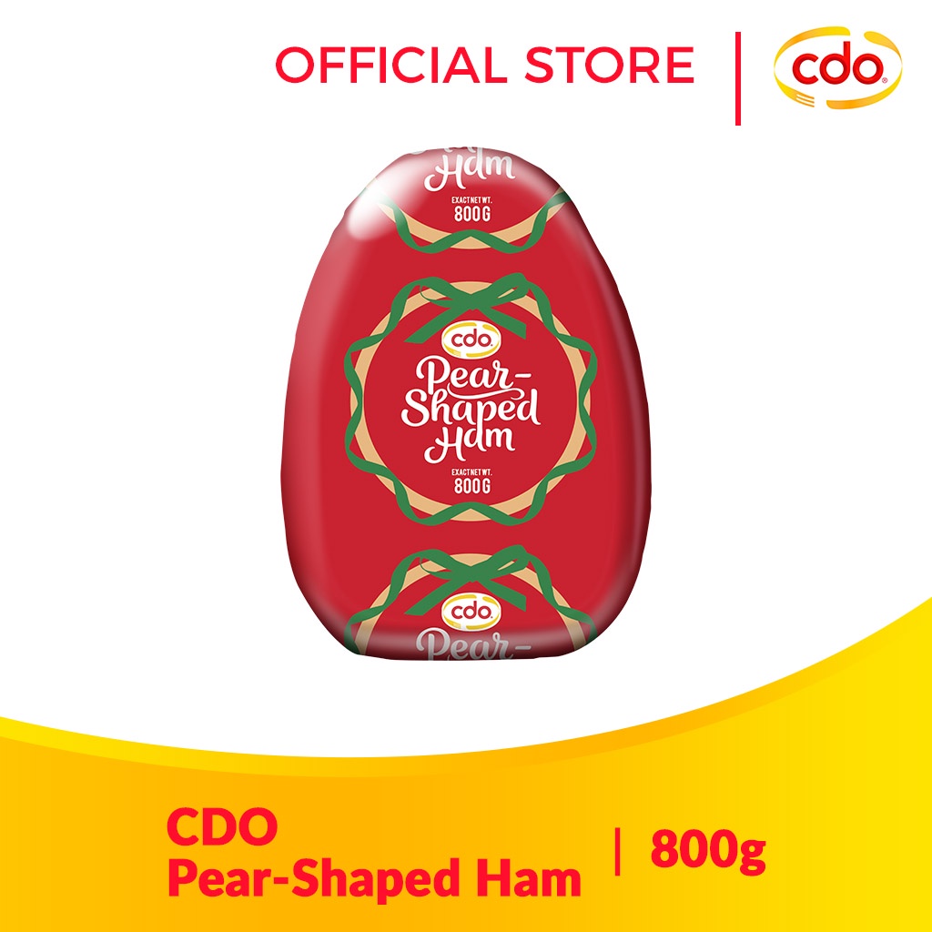 CDO Pear-Shaped Ham 800g | Shopee Philippines