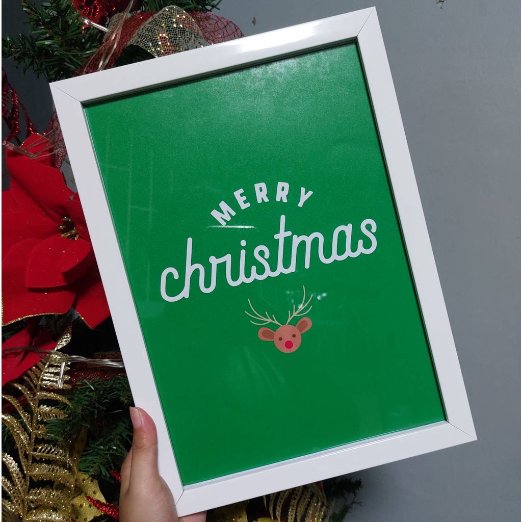 Christmas Wall Decor Picture Frame | Shopee Philippines