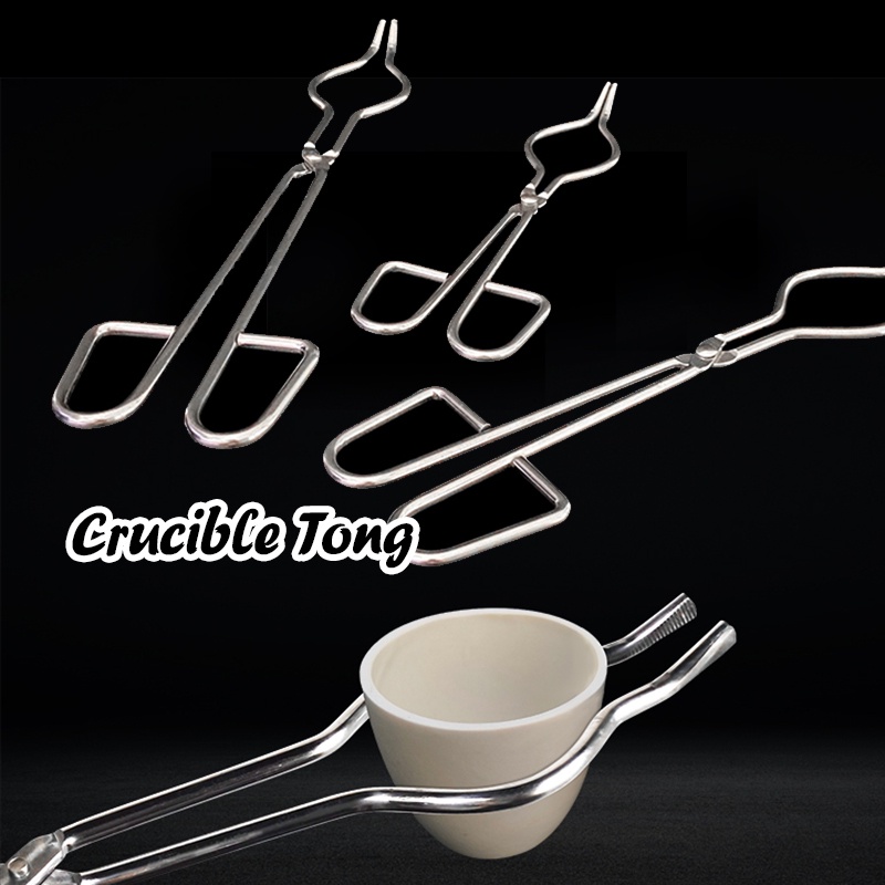 30cm Crucible Tong Graphite Melting Tongs Stainless Steel Crucible ...