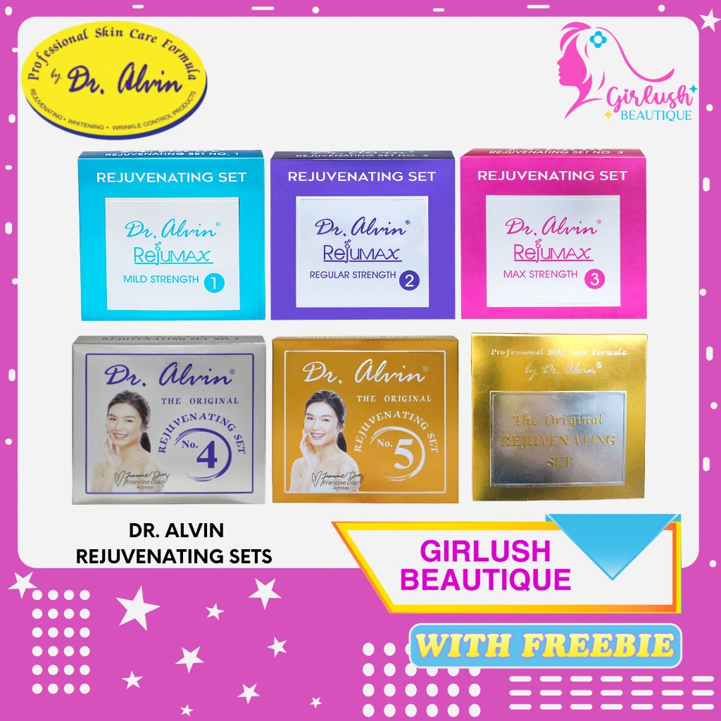 Dr. Alvin Rejuvenating Set No. 1, 2, 3, 4, 5, Classic | Shopee Philippines