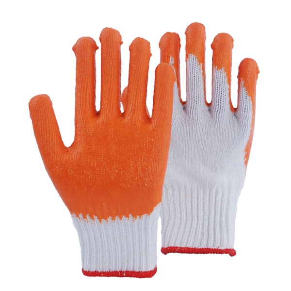 Rubber Coated Cotton Knitted Gloves available in 65 grams and 100 grams ...