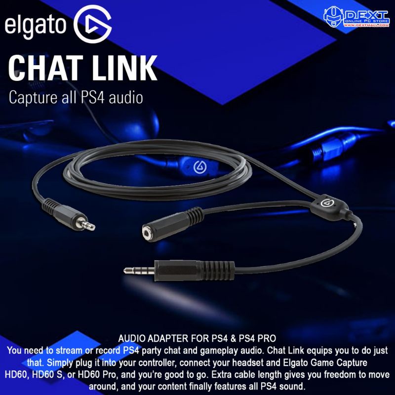 Elgato CHATLINK 4K PRO / ELGATO CHAT LINK 4K PRO ORIGINAL | Shopee ...