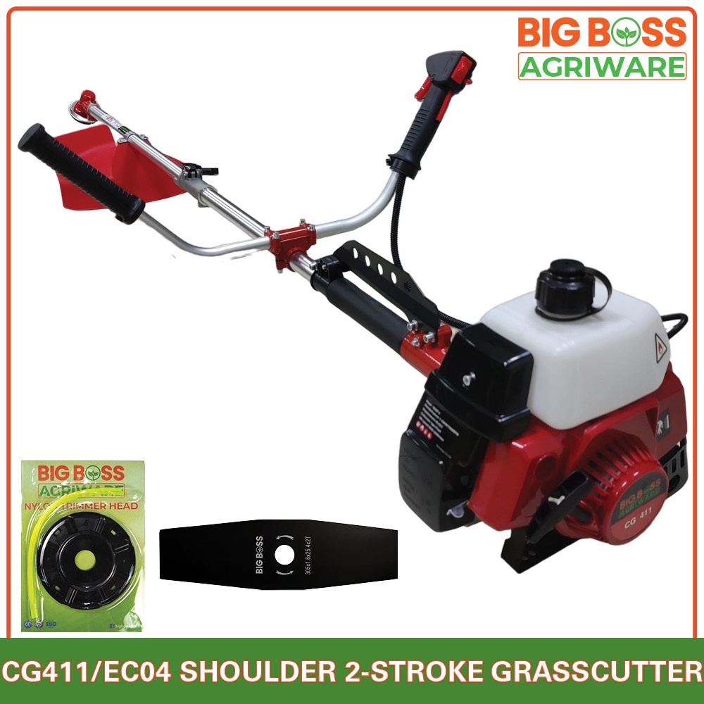 BBA CG411/EC04 40.2CC 2-Stroke Compact Portable Shoulder Style Gasoline Multi-function ...