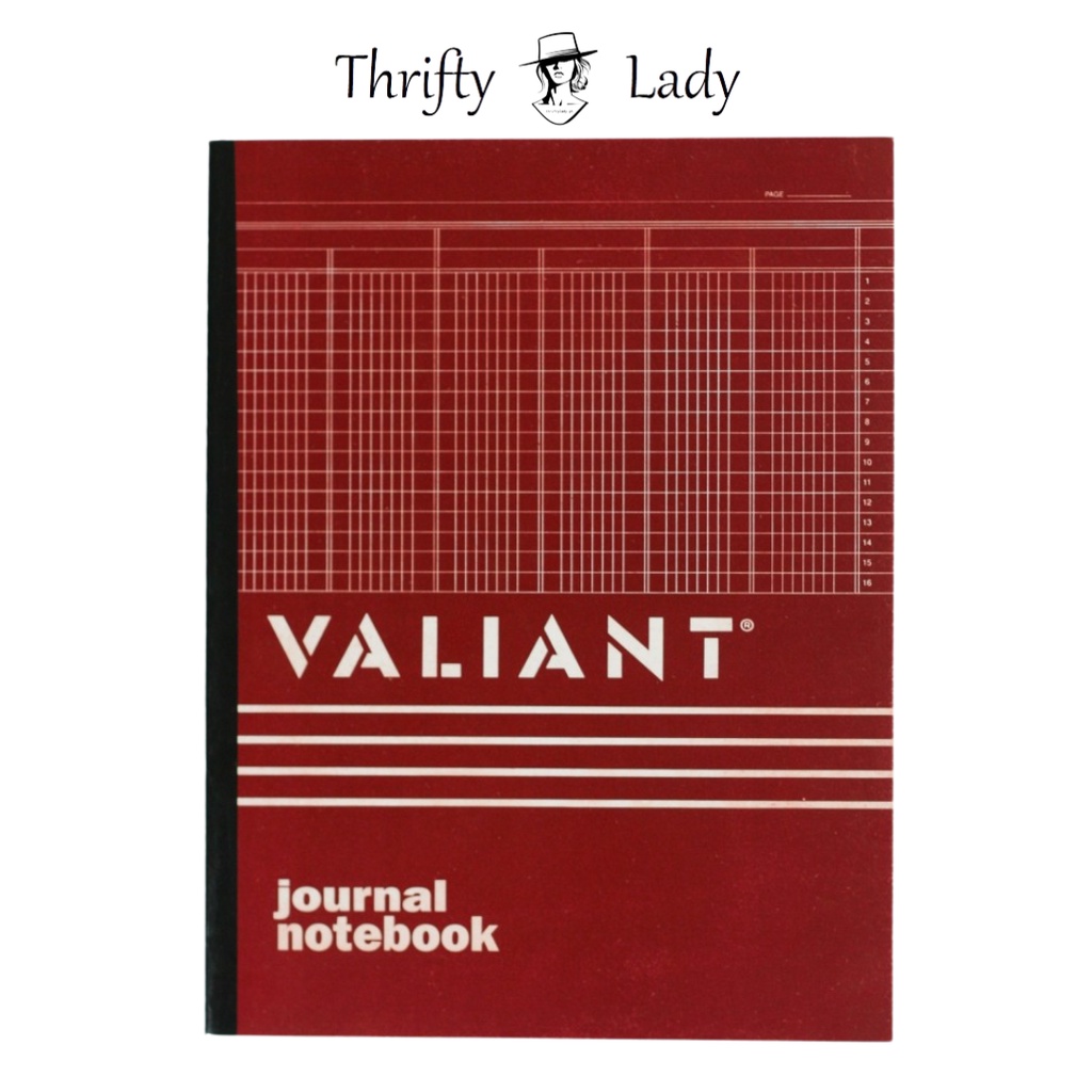 Valiant Journal Notebook (Accounting Notebook for Journal Entries ...