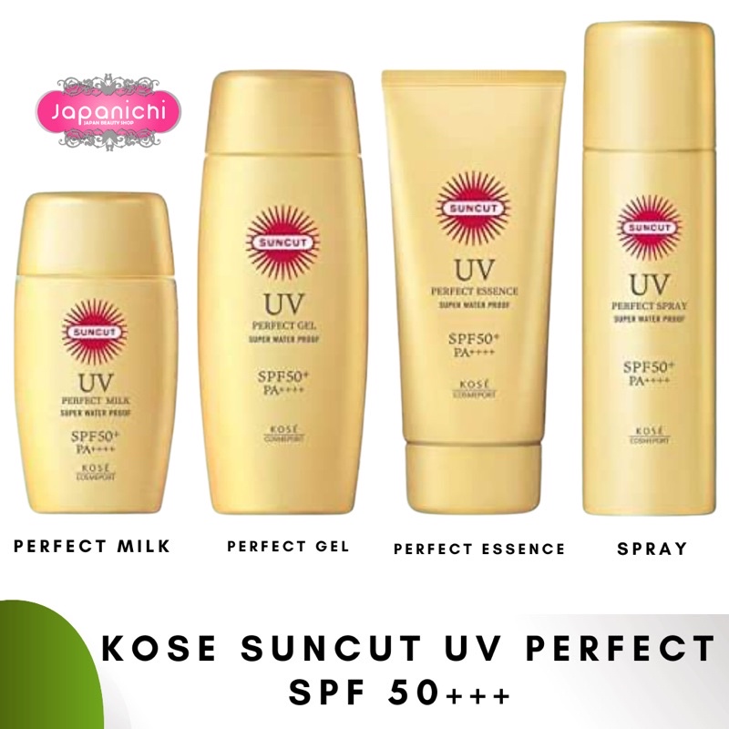 KOSE SUNCUT UV Perfect Super Waterproof SPF 50+++ Made in Japan | Shopee Philippines