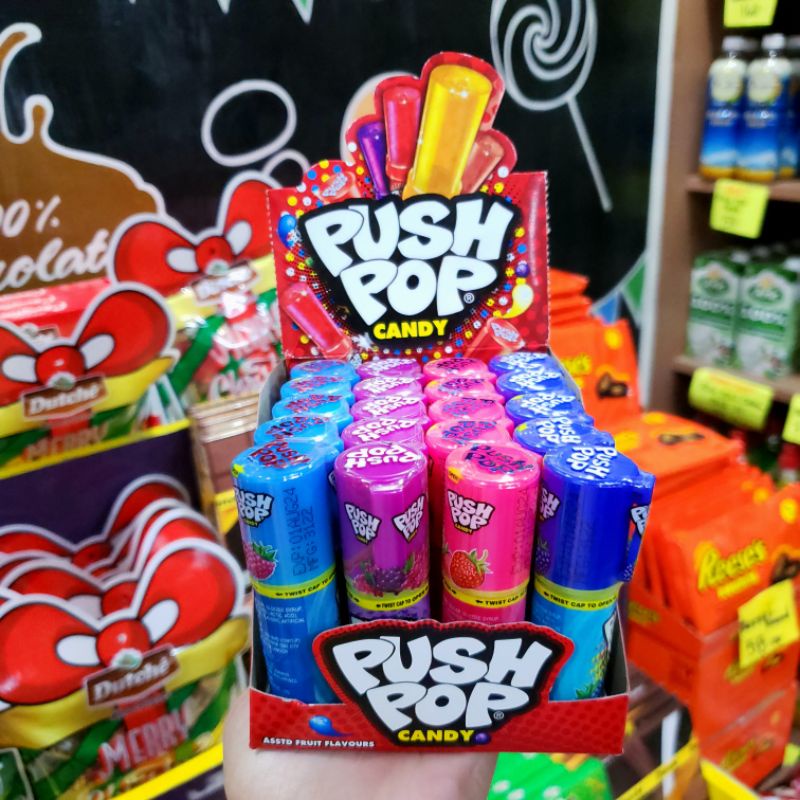 PUSH POP CANDY Assorted Fruit Flavor 14g. | Shopee Philippines