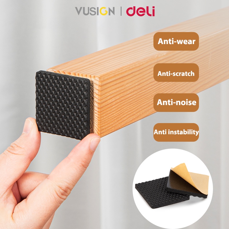 Vusign by Deli Floor Mats Self Chair Leg Pad Sofa Table Feet Mat Floor ...