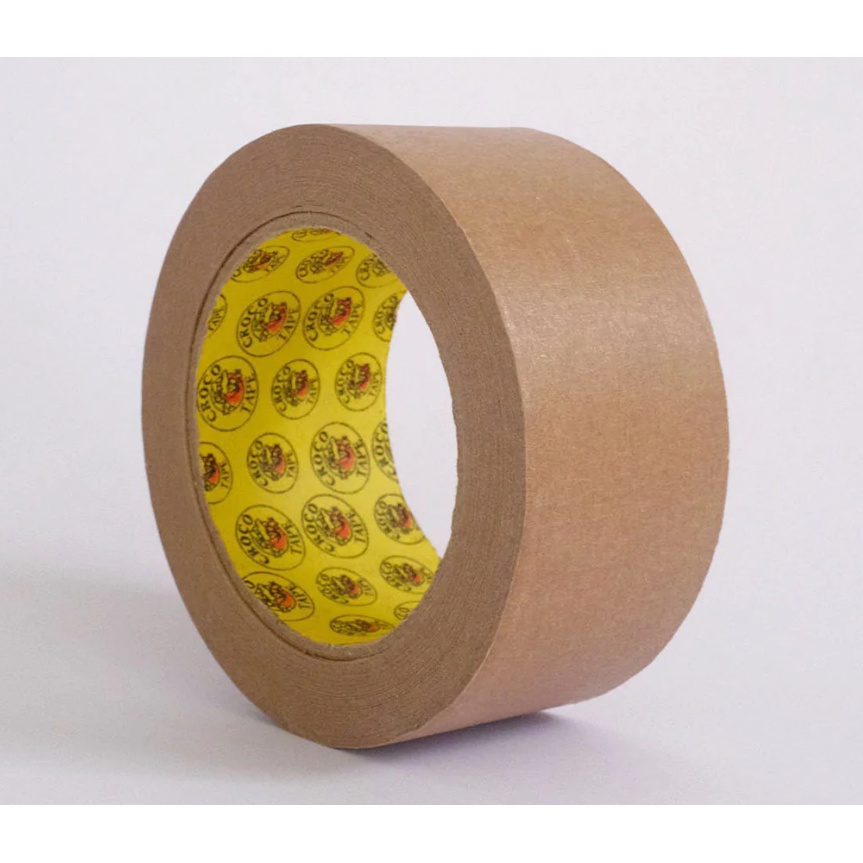 Kraft Tape 38mm x 50 yards / 1.5 inches x 50 yards Crocodile Brand ...