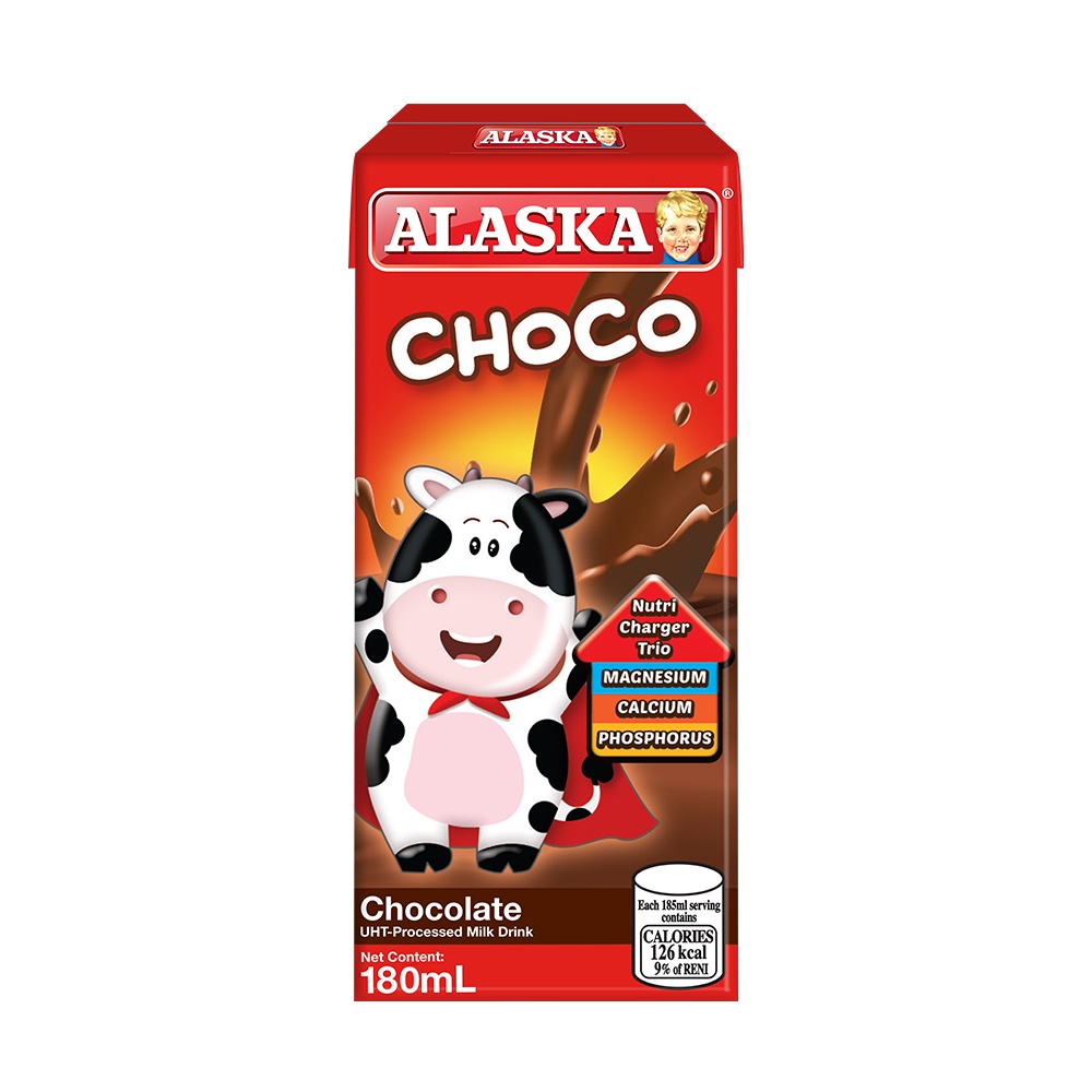 Alaska Choco Milk Drink 180mL | Shopee Philippines