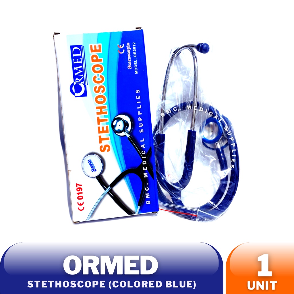 Ormed - Stethoscope Only [Blue] | Shopee Philippines
