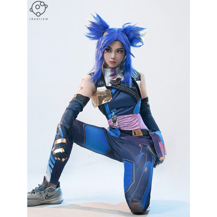 idealism Game Valorant Neon Cosplay Costume Neon Cosplay Costumes Blue ...