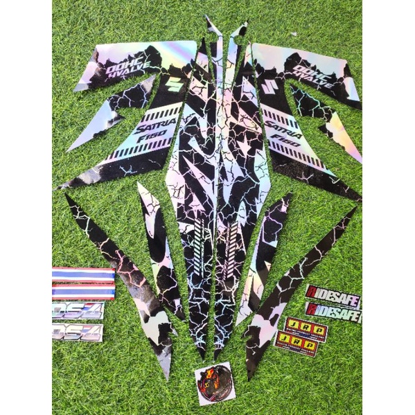 SUZUKI RAIDER 150 CARB SATRIA STOCK DECAL DESIGN | Shopee Philippines