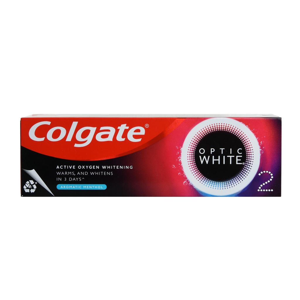COLGATE Optic White O2 85g | Shopee Philippines