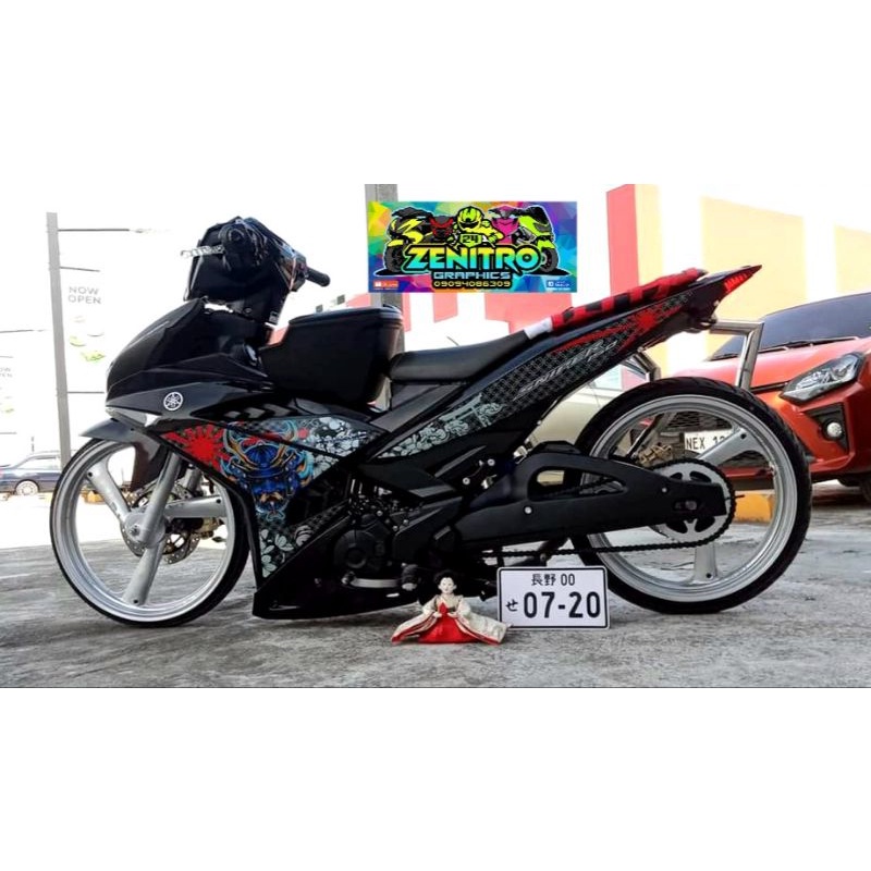 JDM Japan Concept Decals for Sniper 150 Version 1 and Version 2 ...