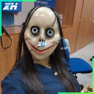 Halloween Party Scary Mask/ Horror Long Hair Ghost Mask/ Cosplay ...