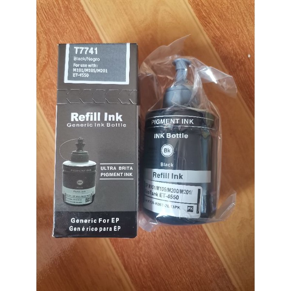 Epson 774 (Refill Ink) Generic Black | Shopee Philippines
