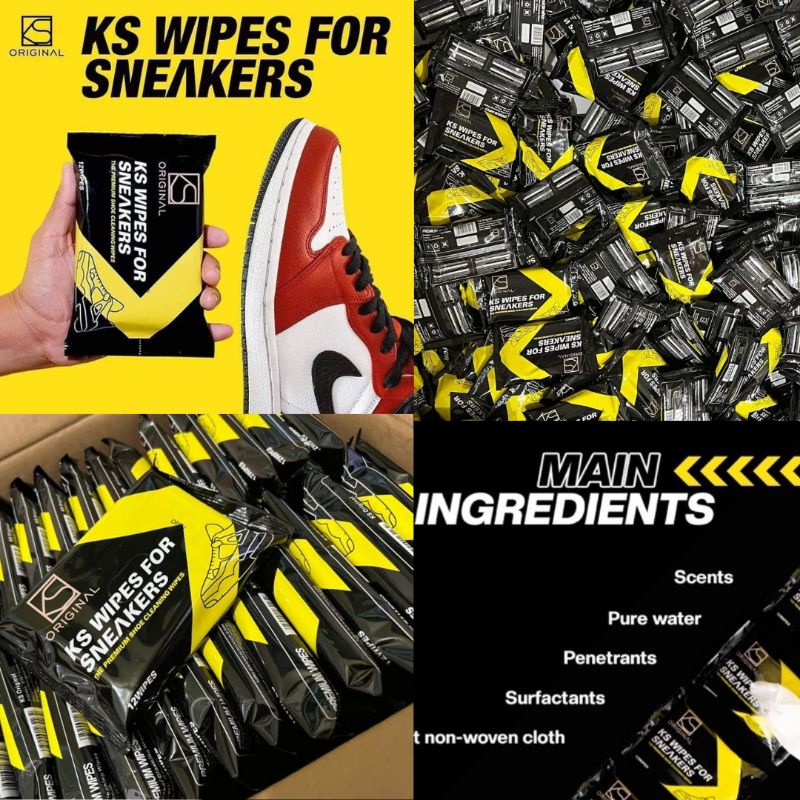 KS Wipes for Sneakers Original | Shopee Philippines