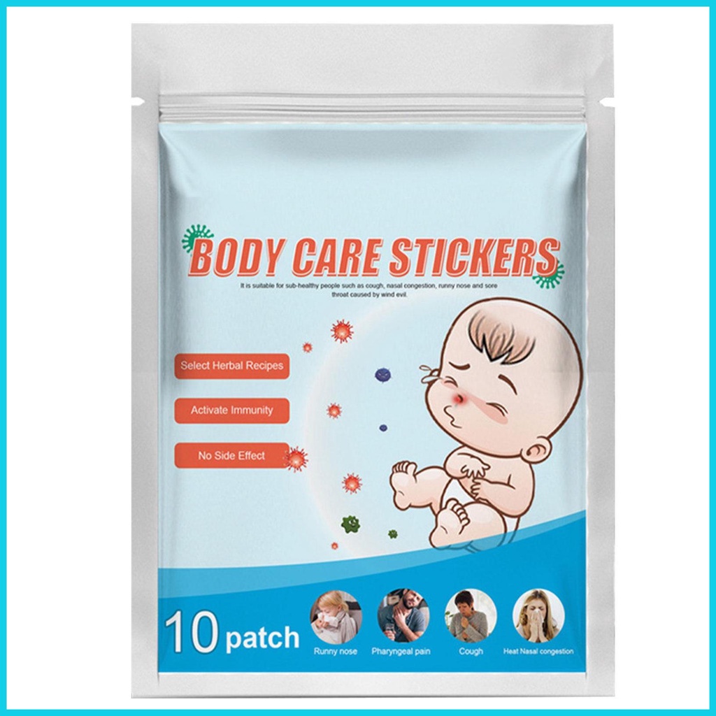 Cold And Cough Stickers Mucus Patch Adults Herbal Body Care Patch For ...