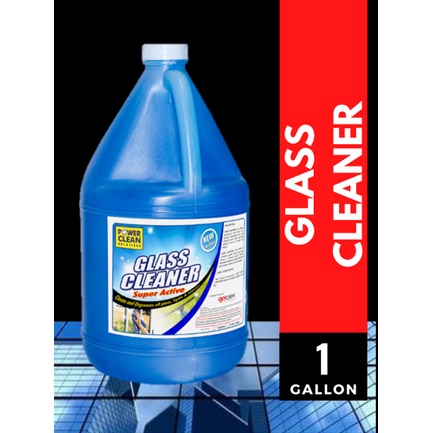 PowerClean Glass Cleaner 1 GALLON Anti-streak Window Mirror Surface ...