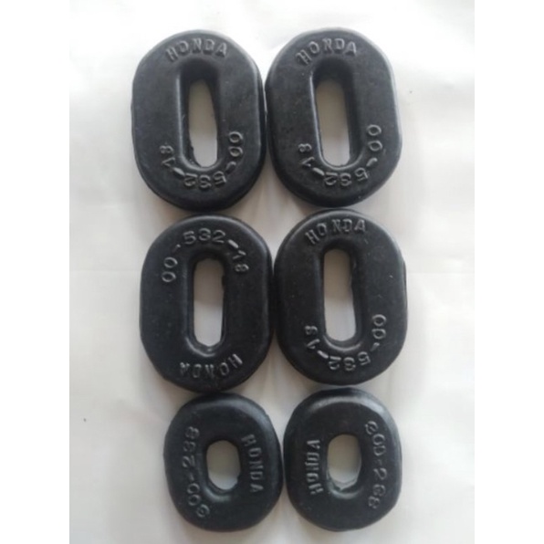 Acouto 10pcs Black ABS Flat Motorcycle Washers For Suzuki, Victory ...