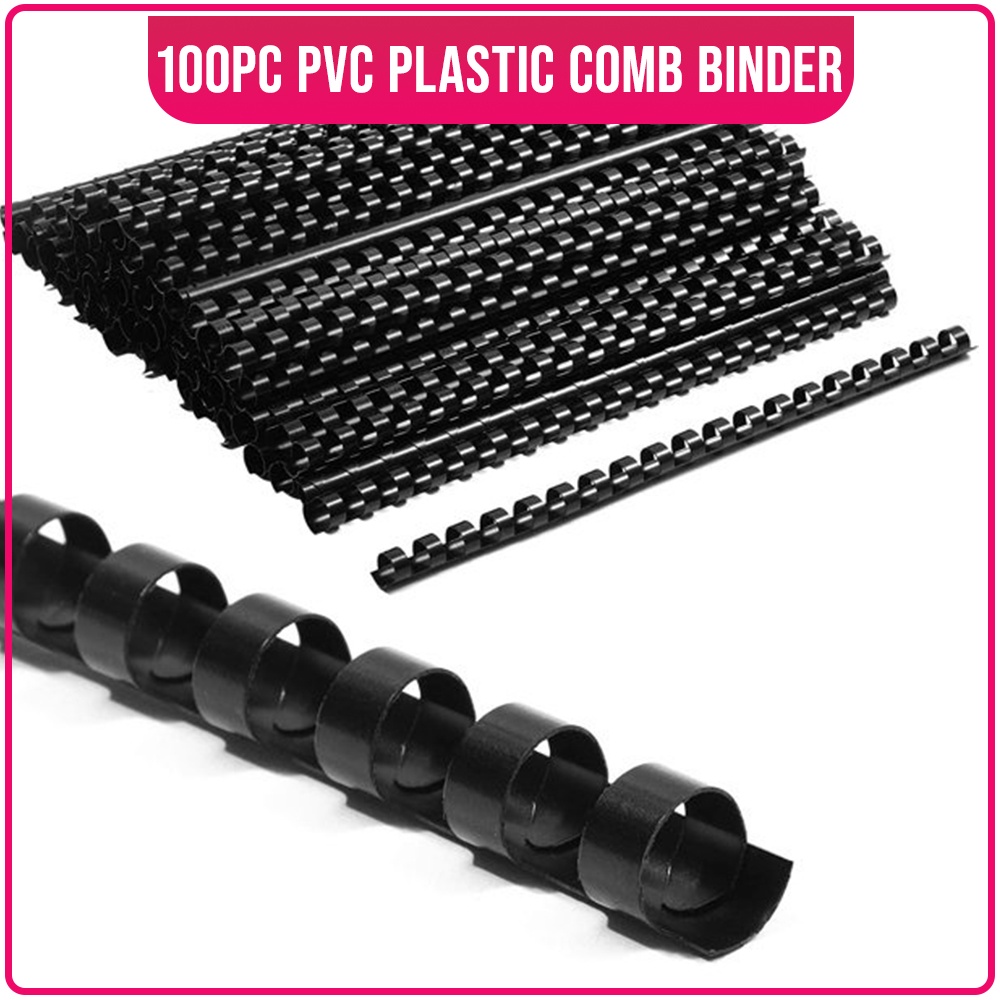 Plastic Comb Binder Rings PVC Plastic Binder Comb Loose-Leaf Legal/Long ... Plastic Comb Binder Rings PVC Plastic Binder Comb Loose-Leaf Legal/Long ...