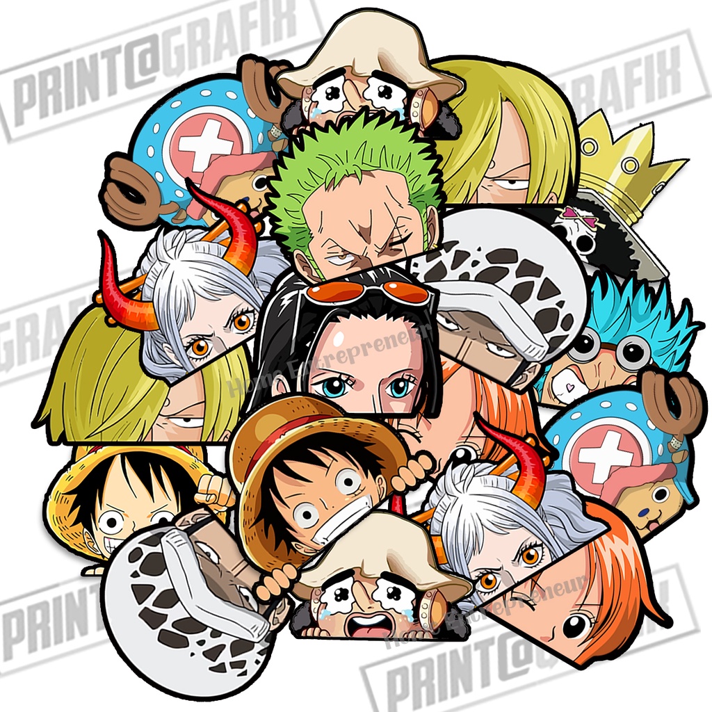 PEEKER STICKER One Piece Best for Tumbler, laptop, and any flat surface ...