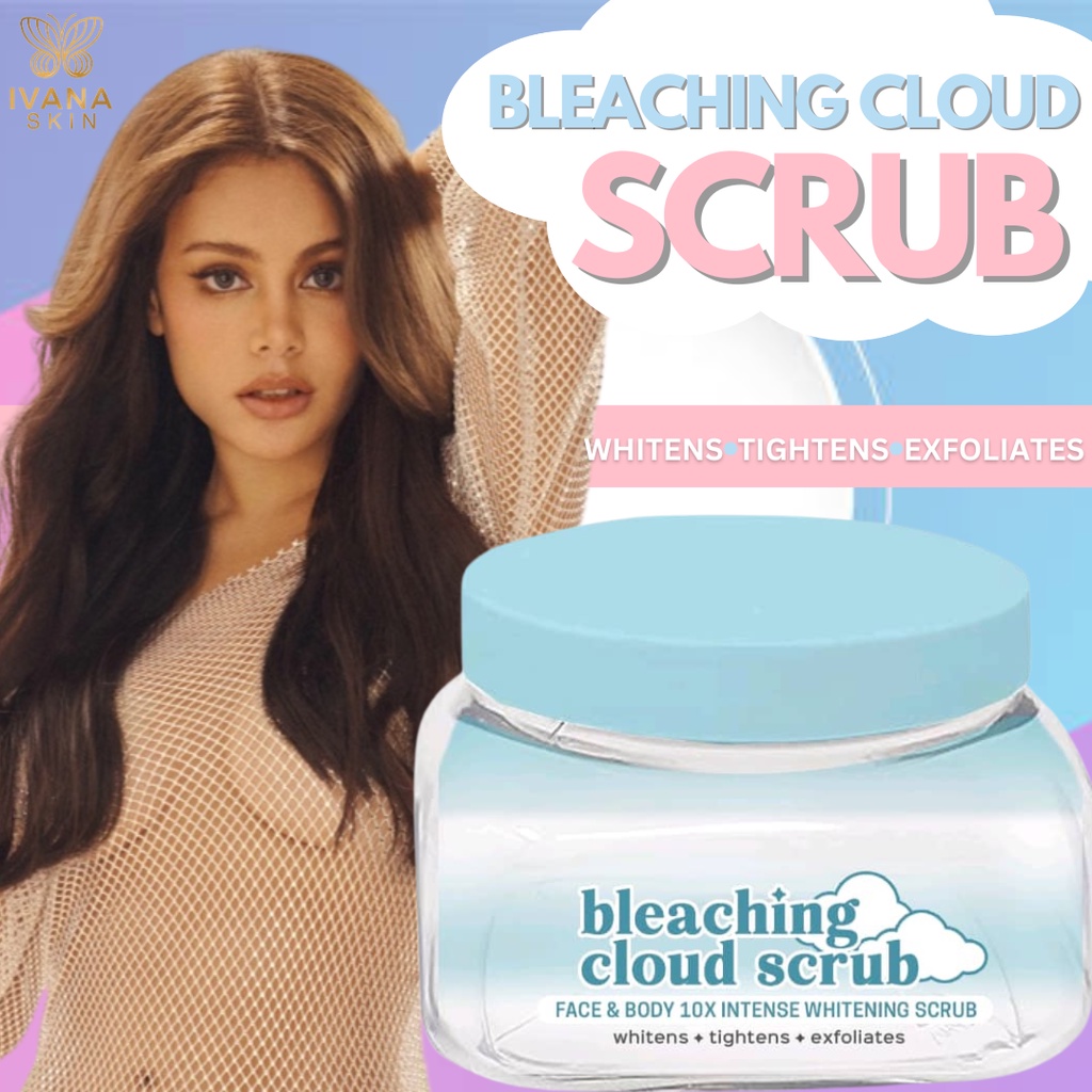 IVANA SKIN BLEACHING CLOUD CREAM| BLEACHING CLOUD SCRUB |WHITENS ...