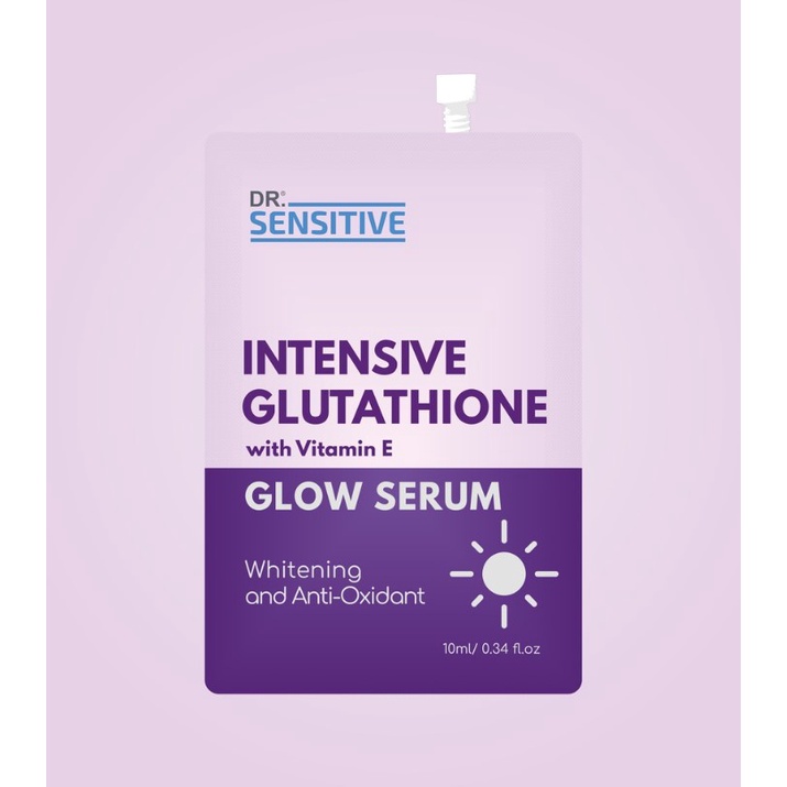 DR SENSITIVE Intensive Glutathione Glow Serum with Vitamin E 30ml ...