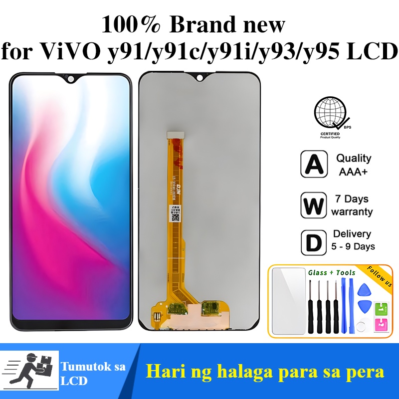FOR LCD Vivo y91/y91c/y91i/y93/y95 replacement LCD display and touch screen | Shopee Philippines