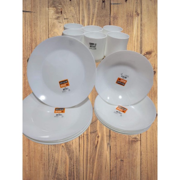 Arcopal Zelie Dinner Set 18pcs | Shopee Philippines